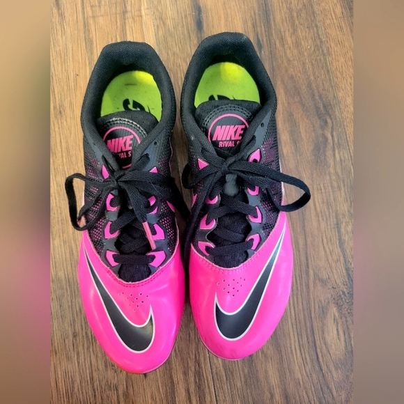 Nike | Shoes | Hot Pink Nike Sprinting Spikes | Poshmark
